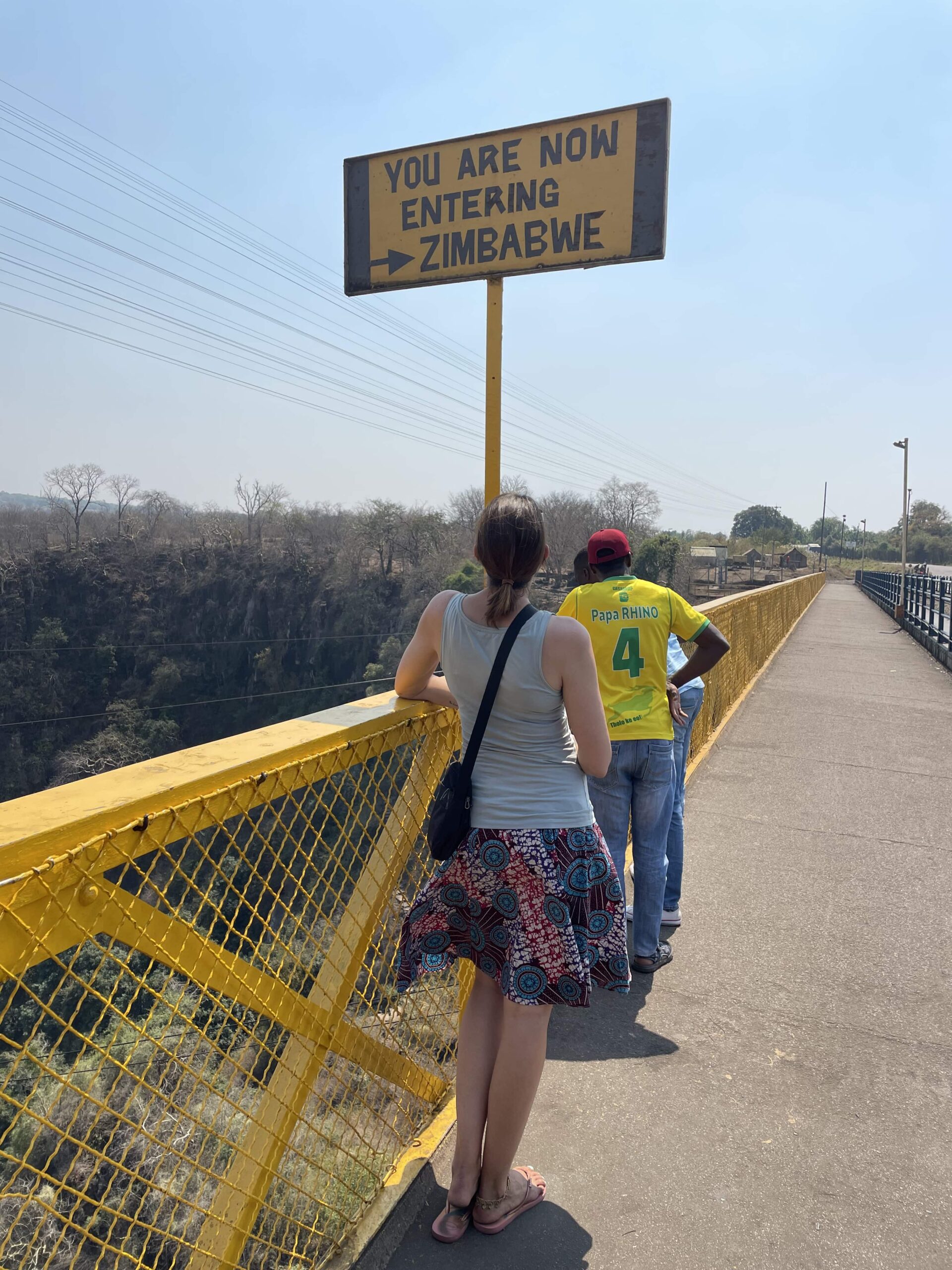 Crossing the border from Botswana to Zambia - WhirledAway
